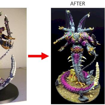 CoolMiniOrNot - Demon Primarch Fulgrim Warhammer 40k by SKushon