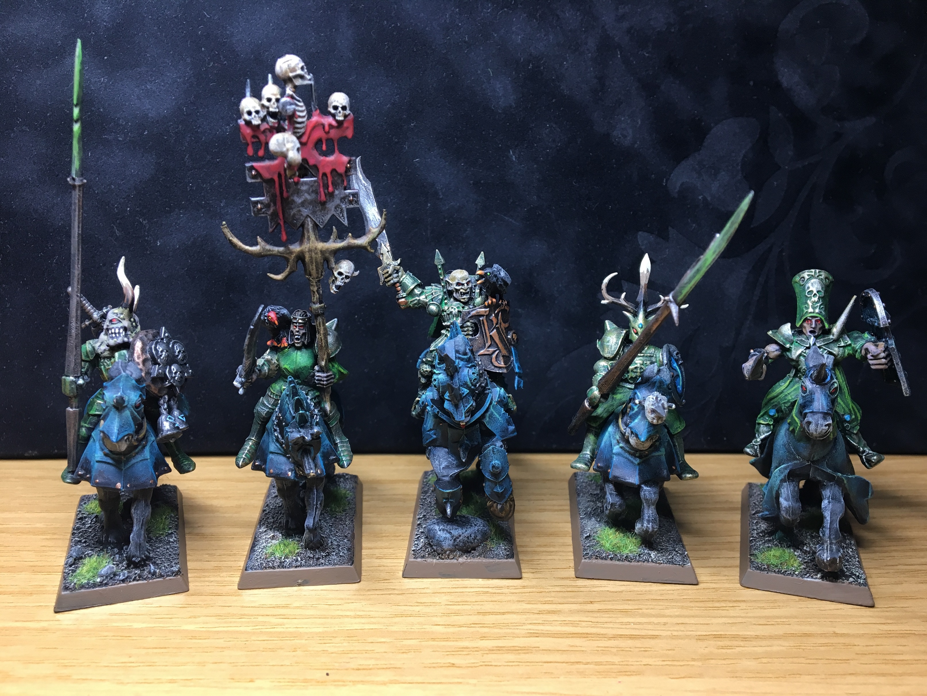 CoolMiniOrNot - Spooky Knights Unit by Graishak