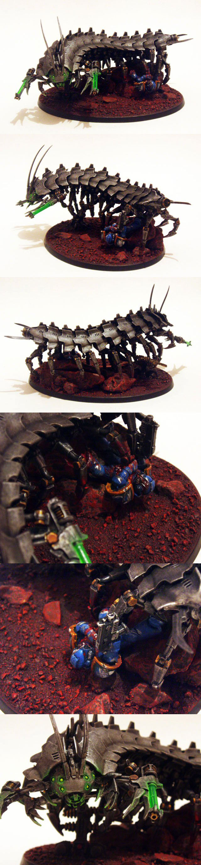CoolMiniOrNot - Necron Tomb Stalker by Slushosaur