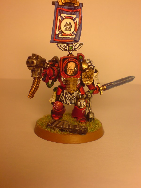 CoolMiniOrNot - Terminator Sergeant W/ Storm Bolter by WoodsyMP5K