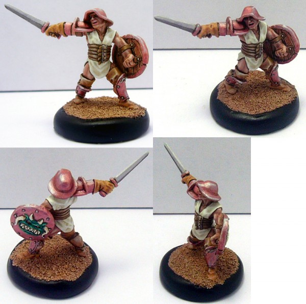 CoolMiniOrNot - Tulach, Male Gladiator by Sergeant Crunch