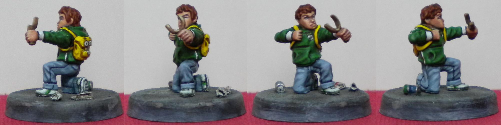 CoolMiniOrNot - Horrorclix - Repainted Kid by Gnottapan