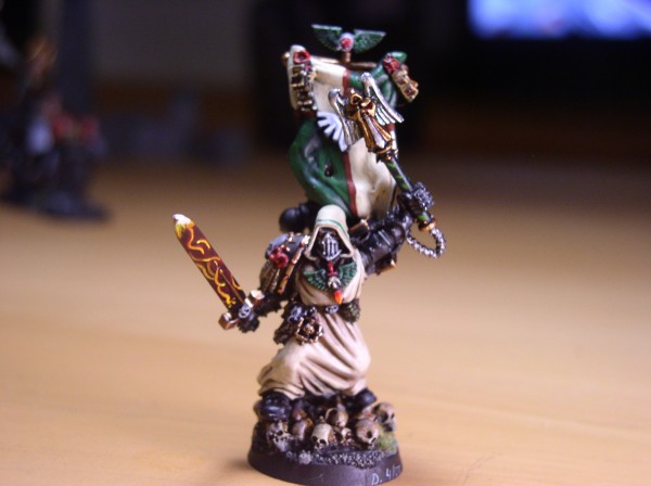 CoolMiniOrNot - Asmodai Dark Angels Chaplain by Acryn