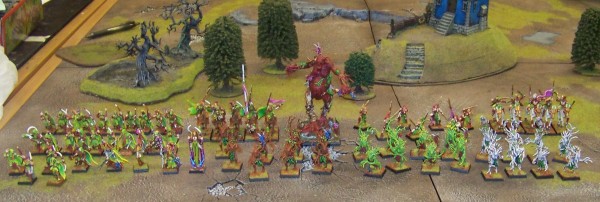 CoolMiniOrNot - Fully Painted Wood Elf Army by grendelzero