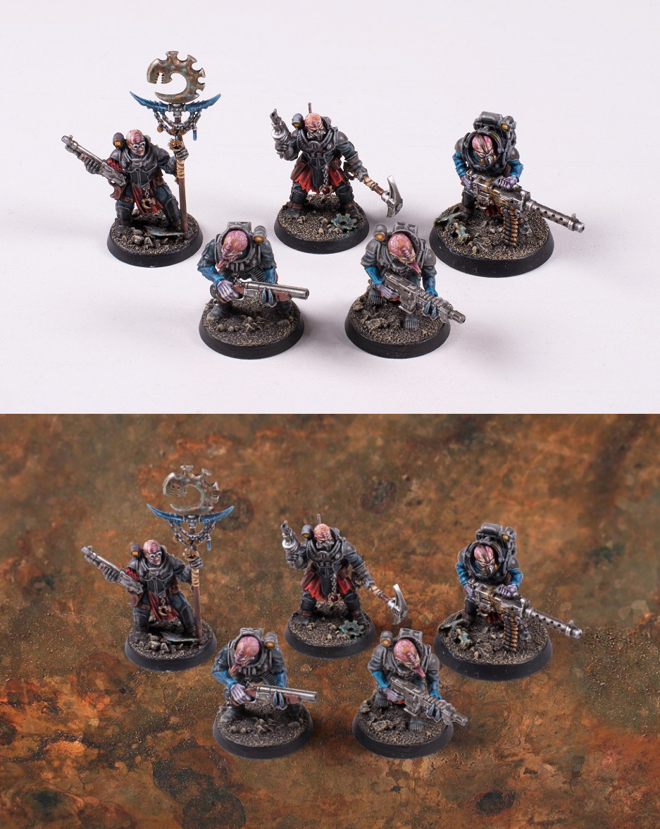 CoolMiniOrNot - Genestealer Cult Neophyte Hybrids by big_g