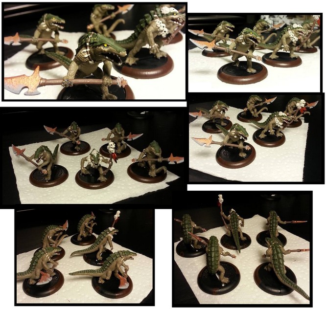 CoolMiniOrNot - Gatorman Posse by steffyanie