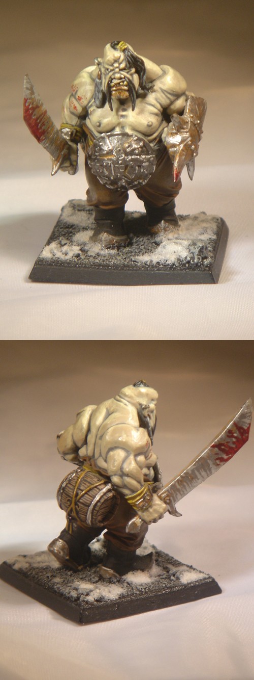CoolMiniOrNot - Ogre Bull Of the Dragon-Chewers tribe by Kaleb Daark