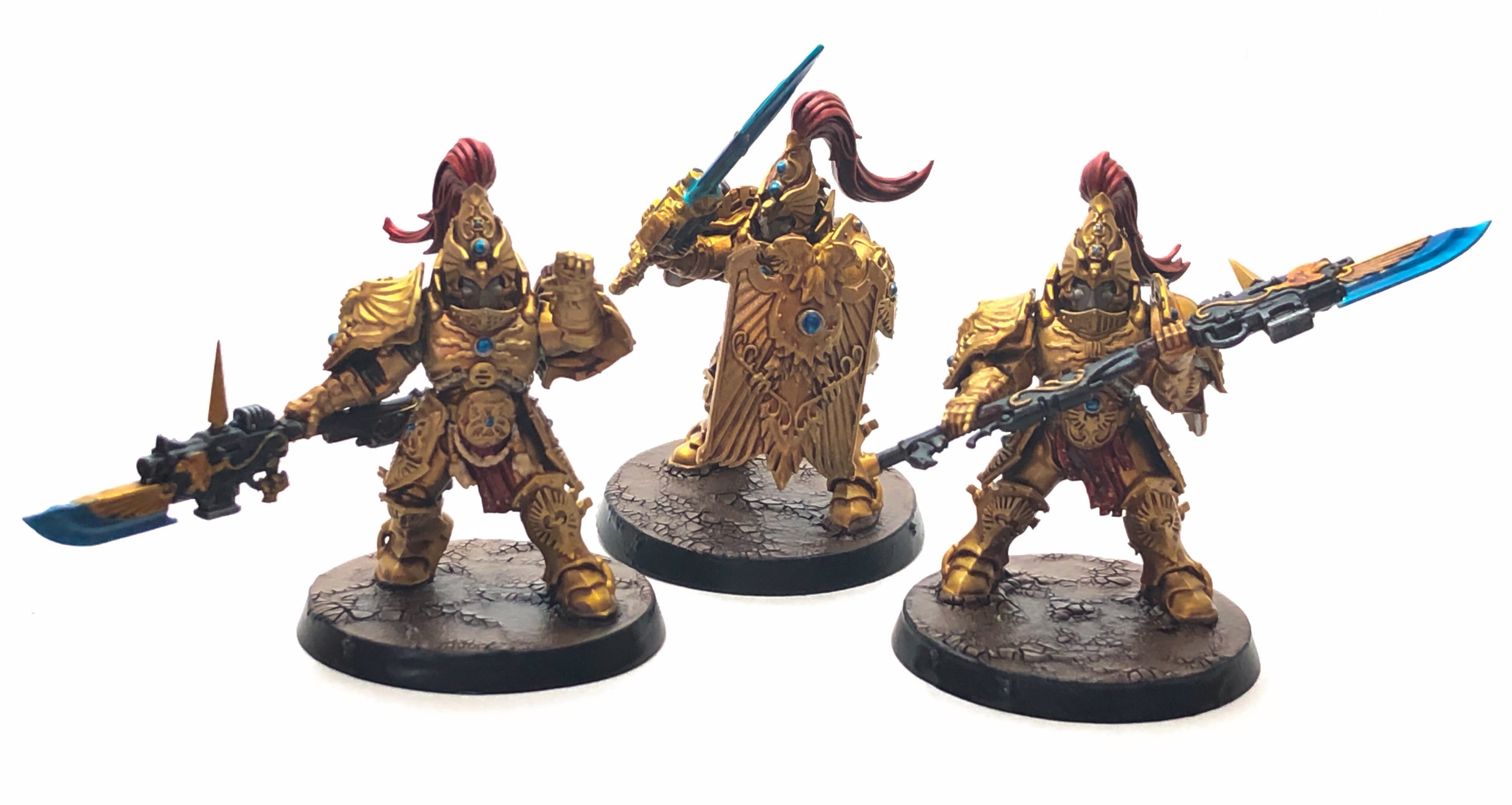 CoolMiniOrNot - Custodes guardian squad by handy