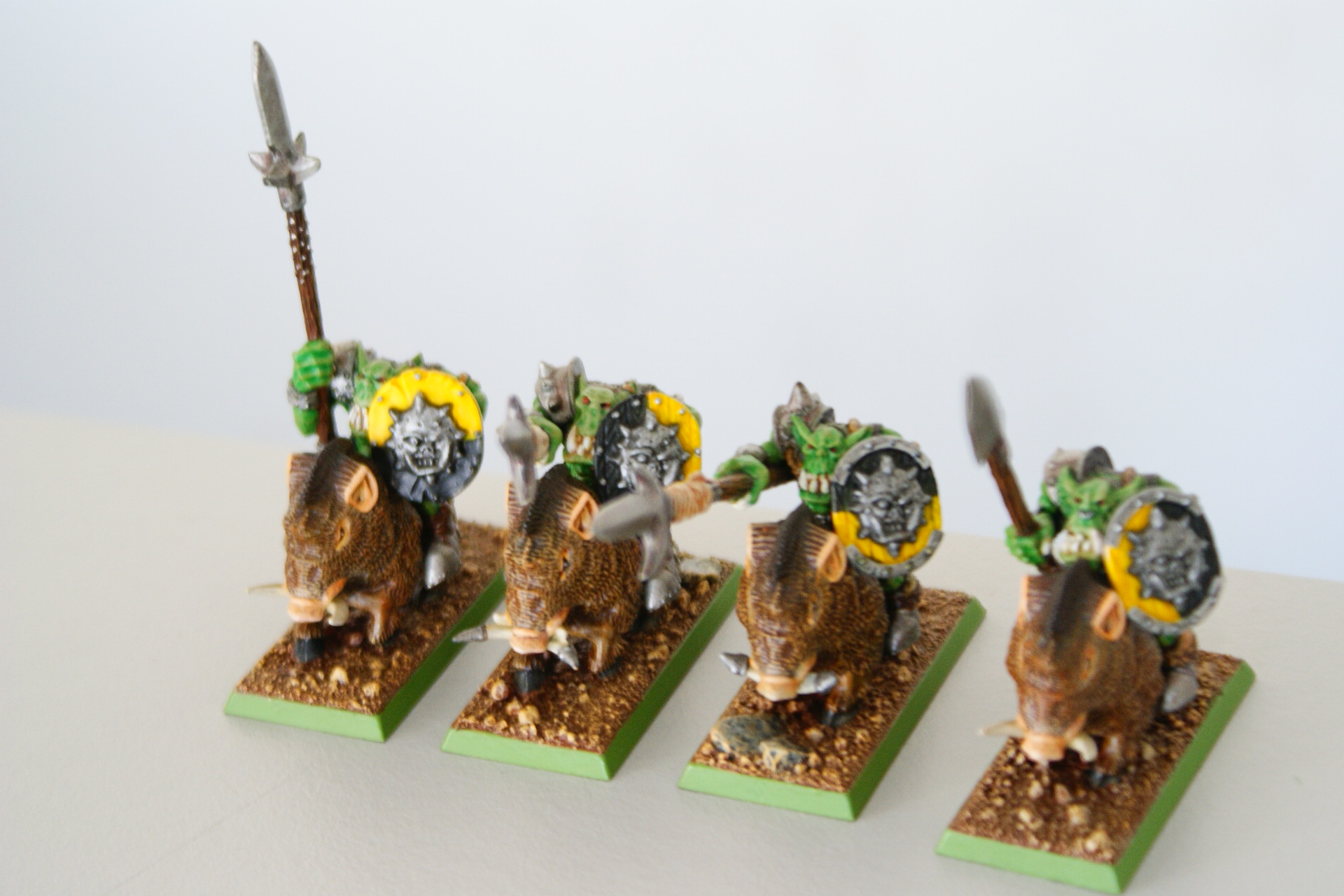 CoolMiniOrNot - Orc Boar Boys by Dadupe