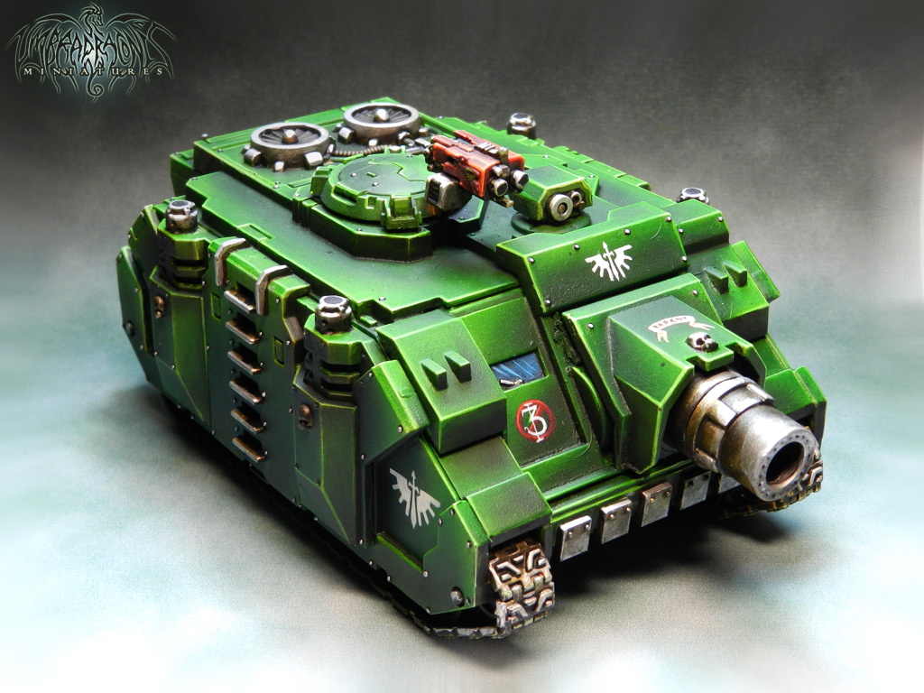 CoolMiniOrNot - Dark Angels Vindicator #2 by Umbra Draconis