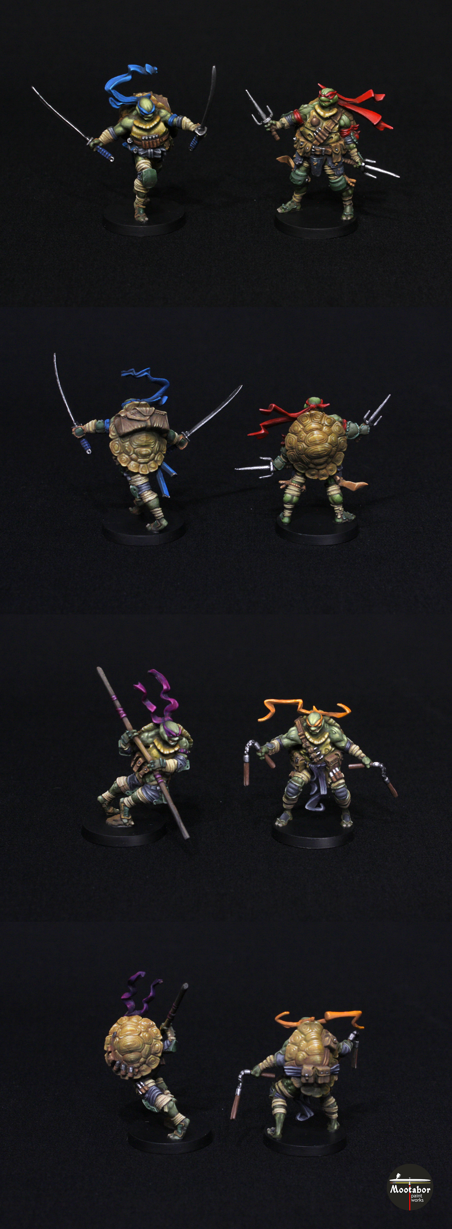 CoolMiniOrNot - TMNT 35y Anniversary by Mootabor