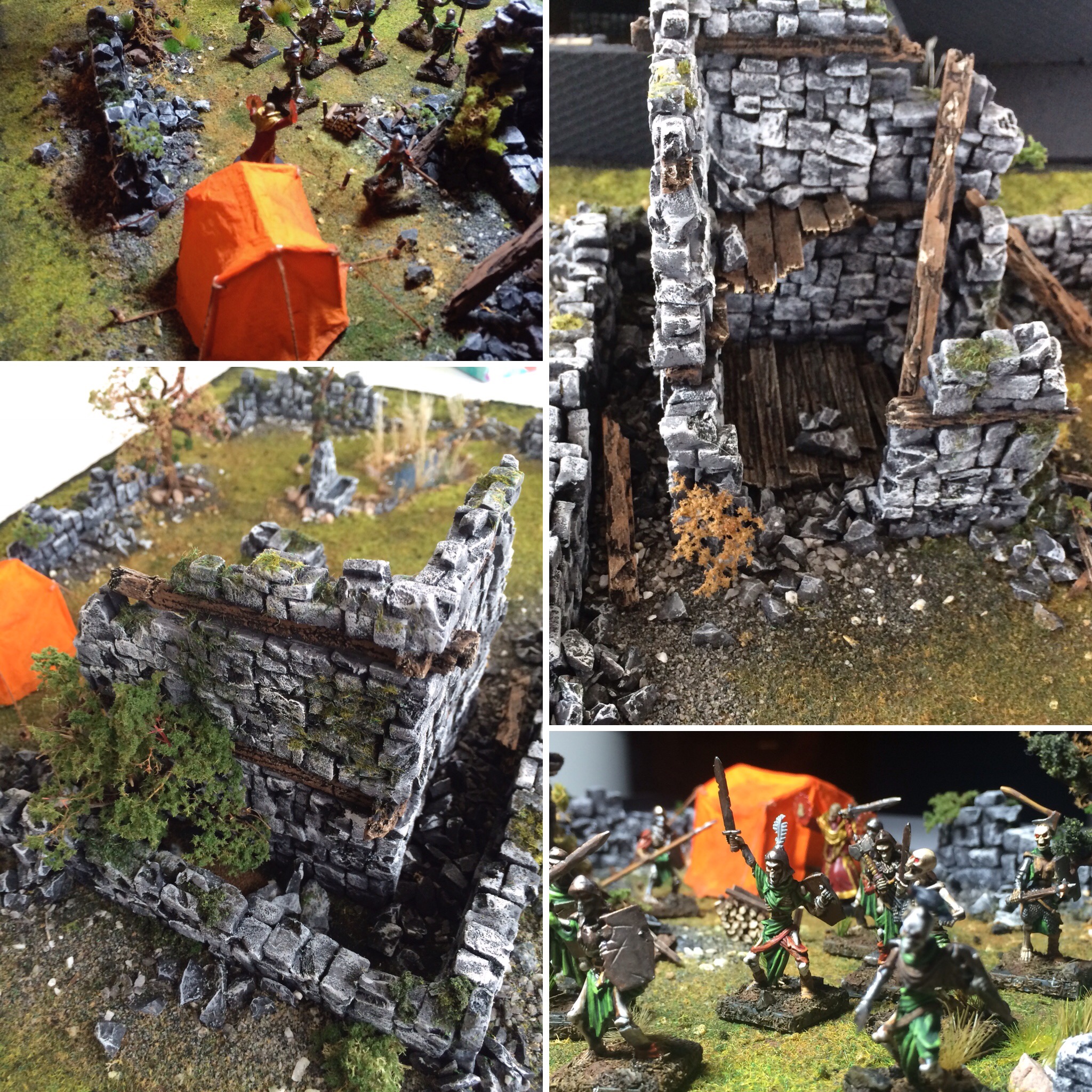 CoolMiniOrNot - Old Owl Well with skeletons by Philipp Twenty8 tabletop
