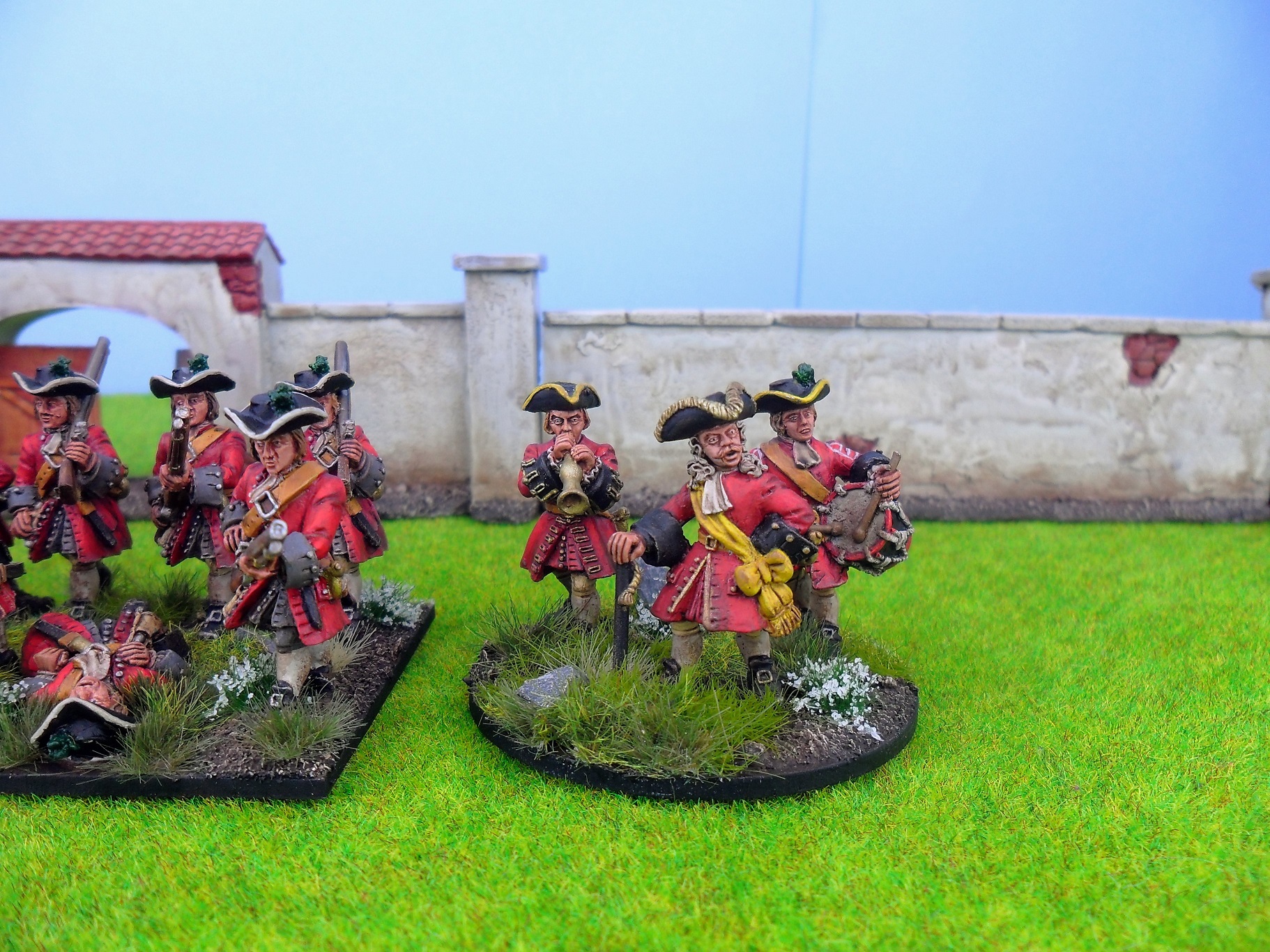 CoolMiniOrNot - 28mm Front Rank WSS Hanoverian Infantry Regiment du ...
