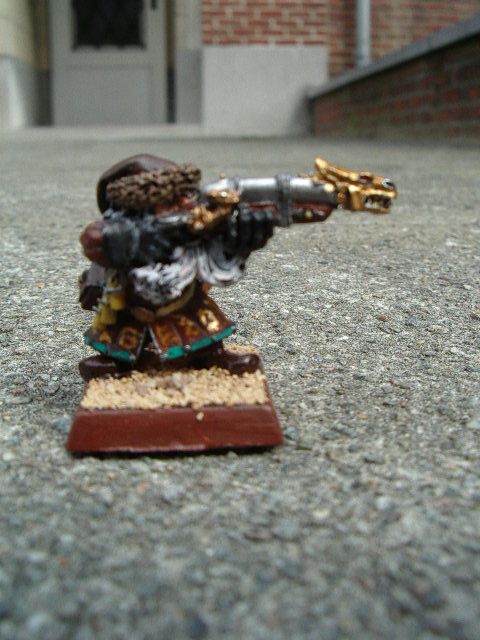 CoolMiniOrNot - my first dwarf handgunner by orc warboss