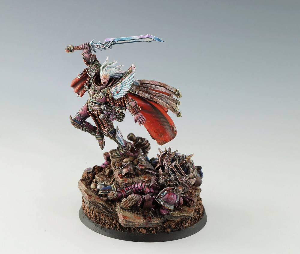 CoolMiniOrNot - Fulgrim Primarch of the Emperors Children by BloodASmedium
