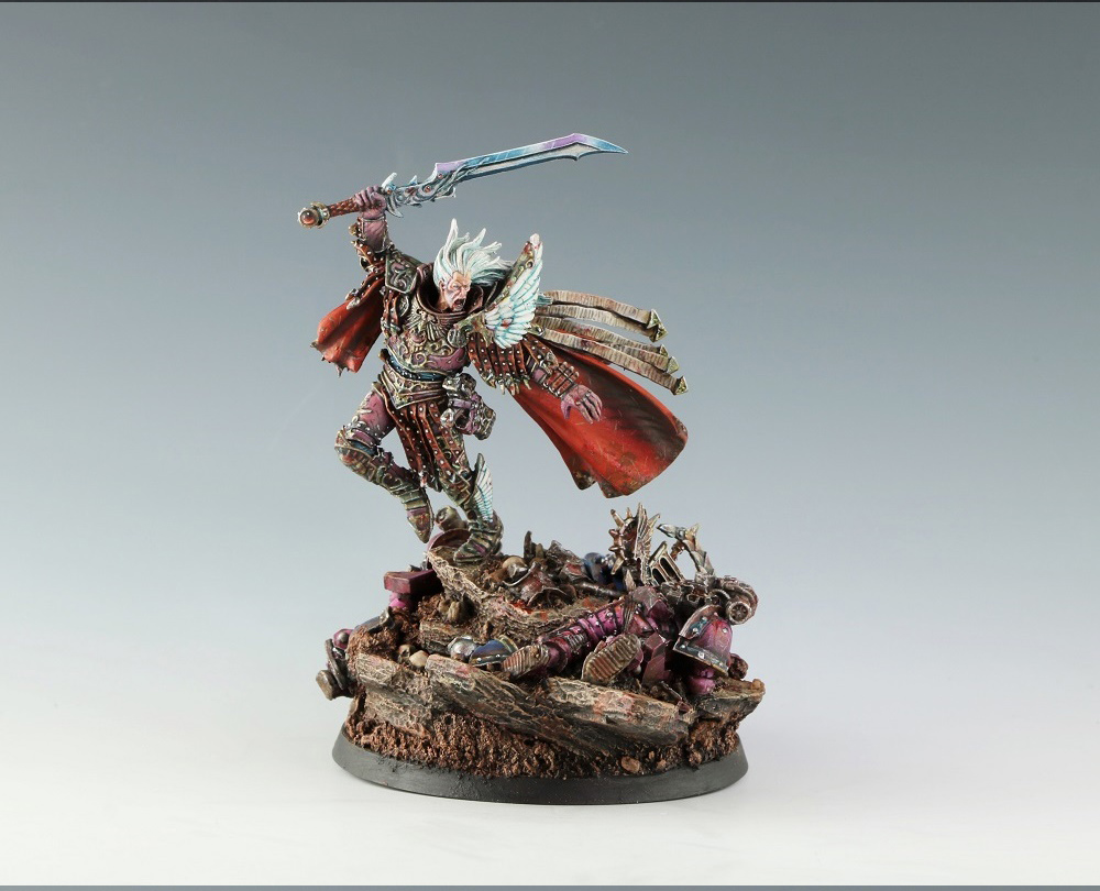 CoolMiniOrNot - Fulgrim Primarch of the Emperors Children by BloodASmedium