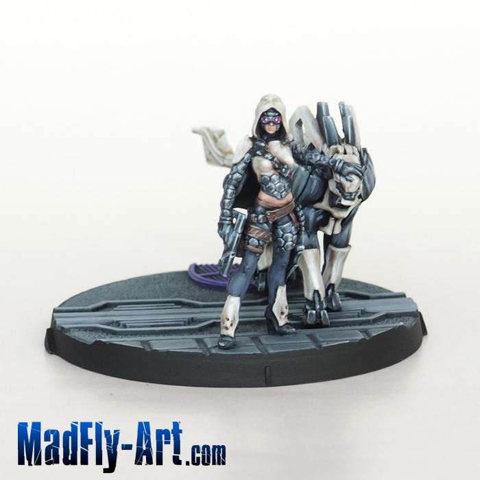 CoolMiniOrNot - Andromeda, Sophistes of the Steel Phalan by MadFlyArtStudio
