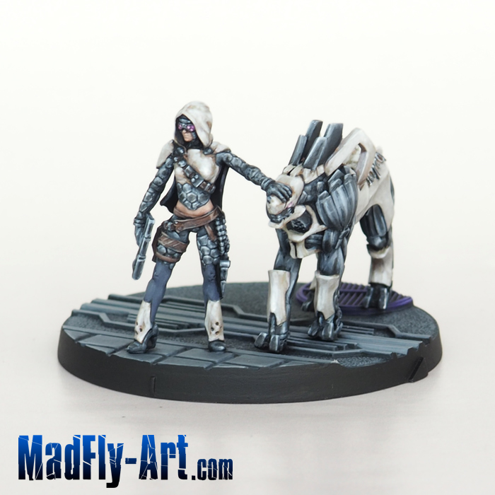 CoolMiniOrNot - Andromeda, Sophistes of the Steel Phalan by MadFlyArtStudio