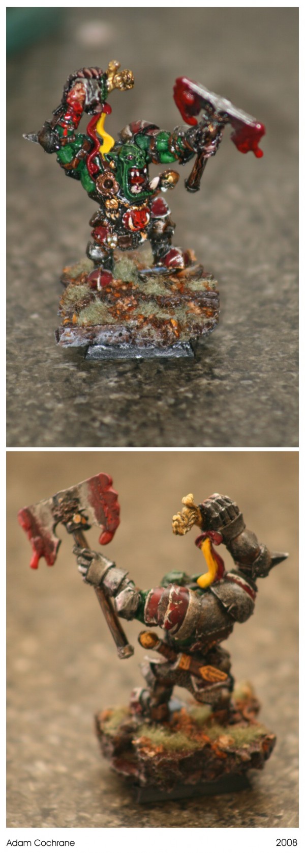 CoolMiniOrNot - Grimgor Ironhide by Adraemza
