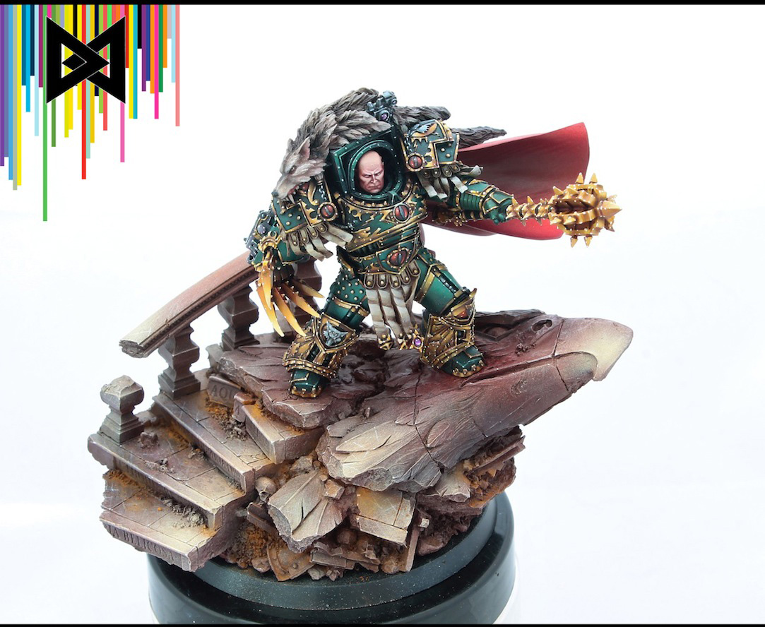 CoolMiniOrNot - Horus Lupercal, the Warmaster by durgin