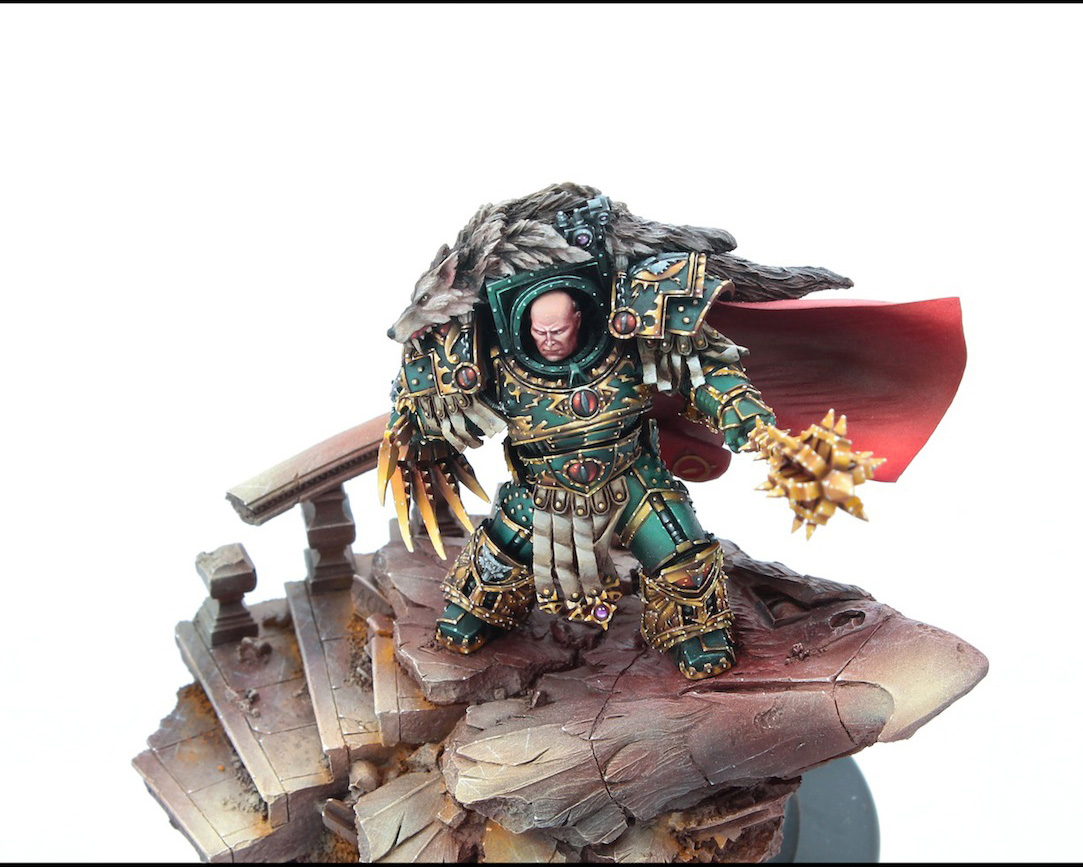 CoolMiniOrNot - Horus Lupercal, the Warmaster by durgin