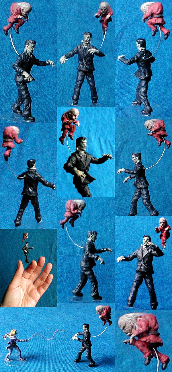 CoolMiniOrNot - Frankenstein's Monster & Hunchbacked Man (Castlevania ...