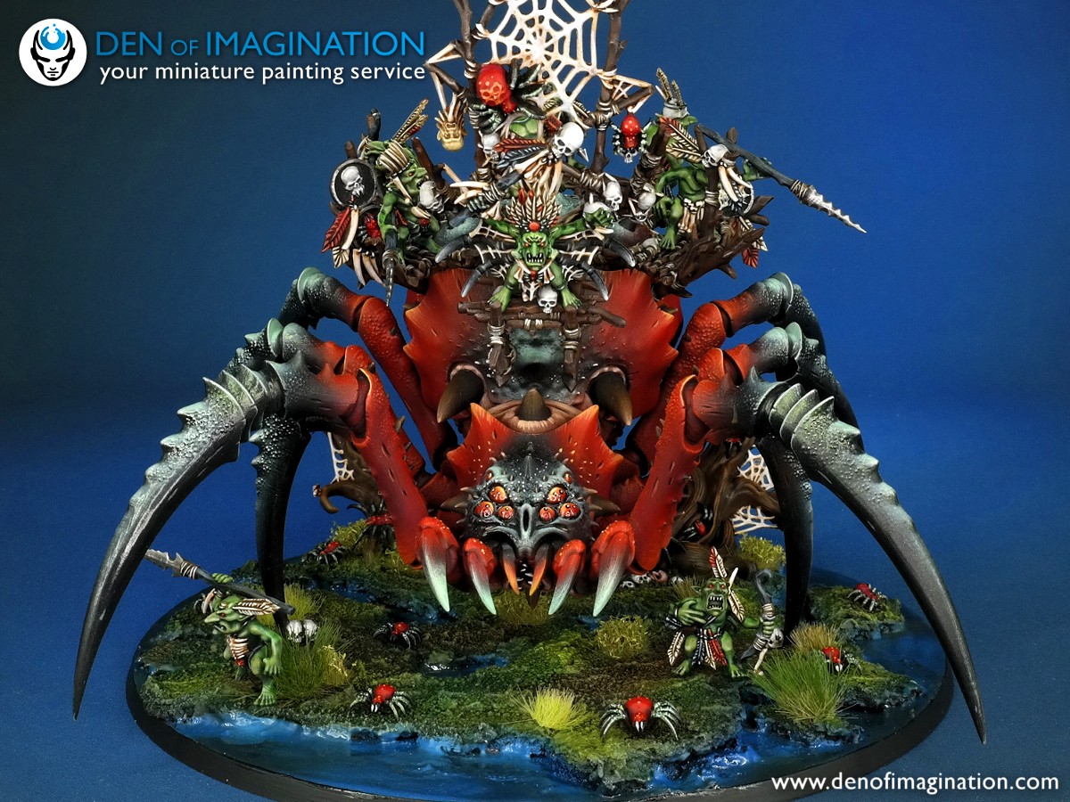 CoolMiniOrNot - Of the many spiders that infest the wild woods, the ...