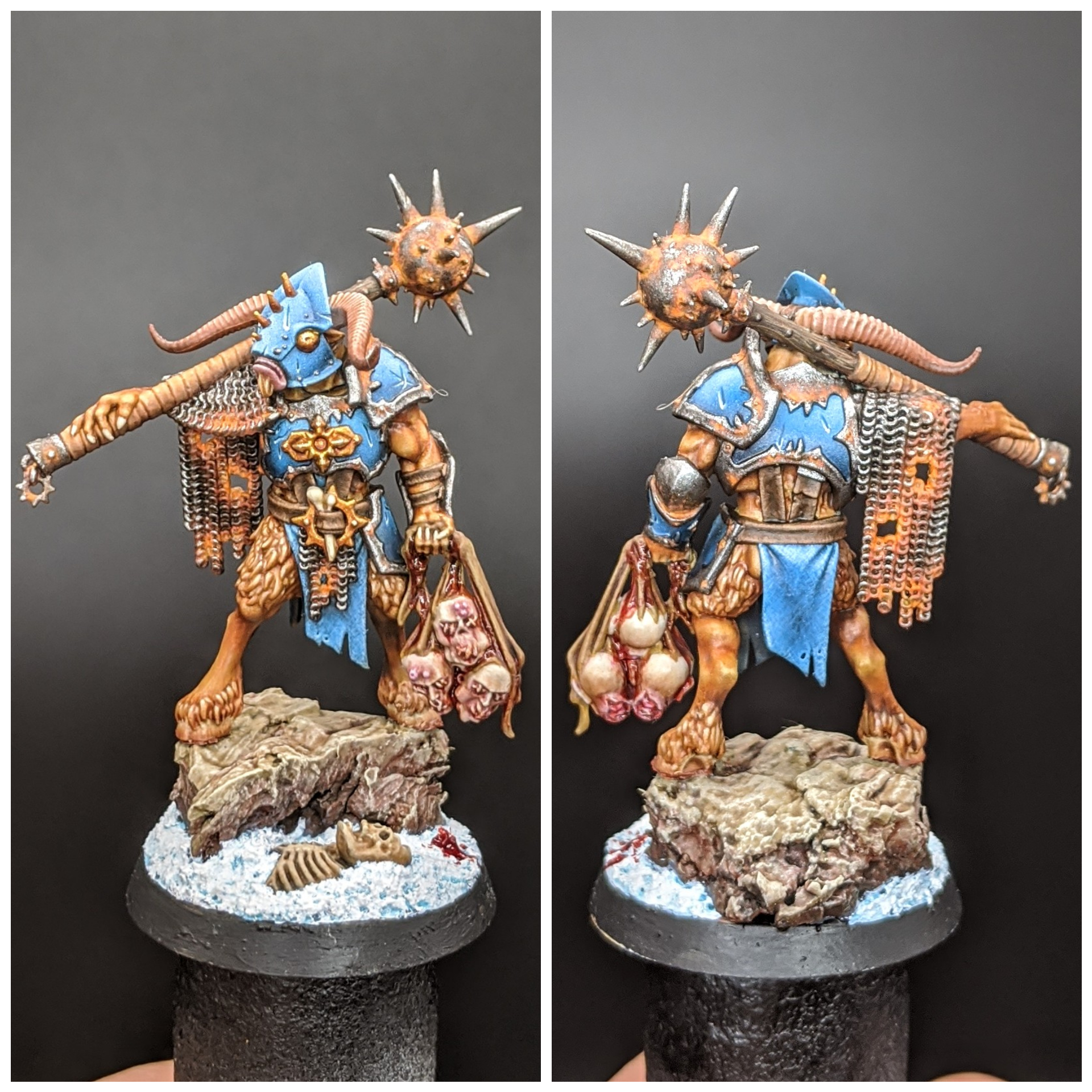 CoolMiniOrNot - Bestigor spire tyrant by PaintingSoule