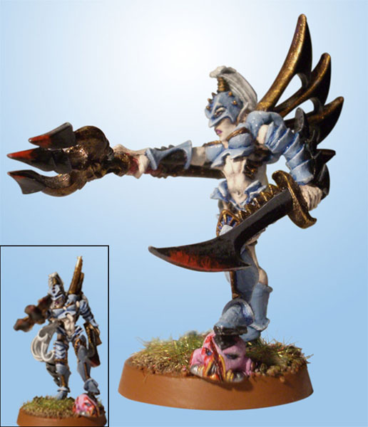 CoolMiniOrNot - Dark Eldar Wych by bonesinger SQ