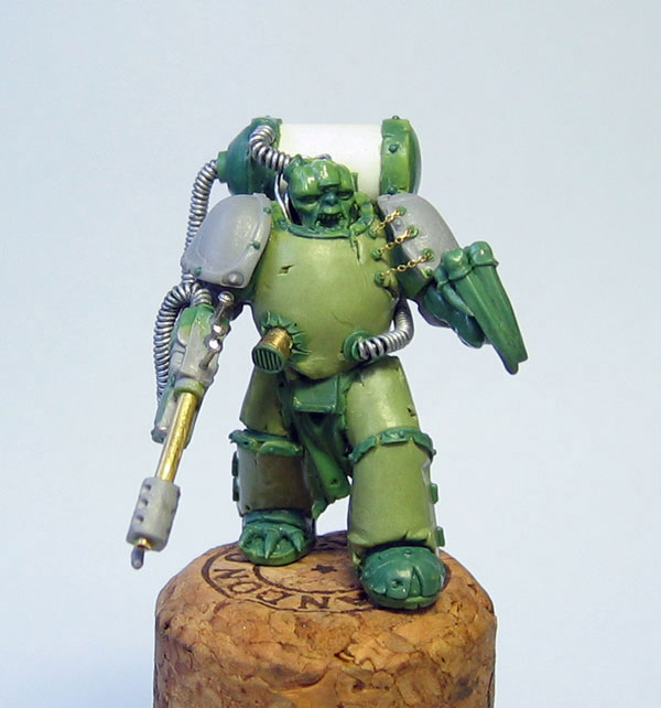 CoolMiniOrNot - Nurgle Marine Mutant by automaton