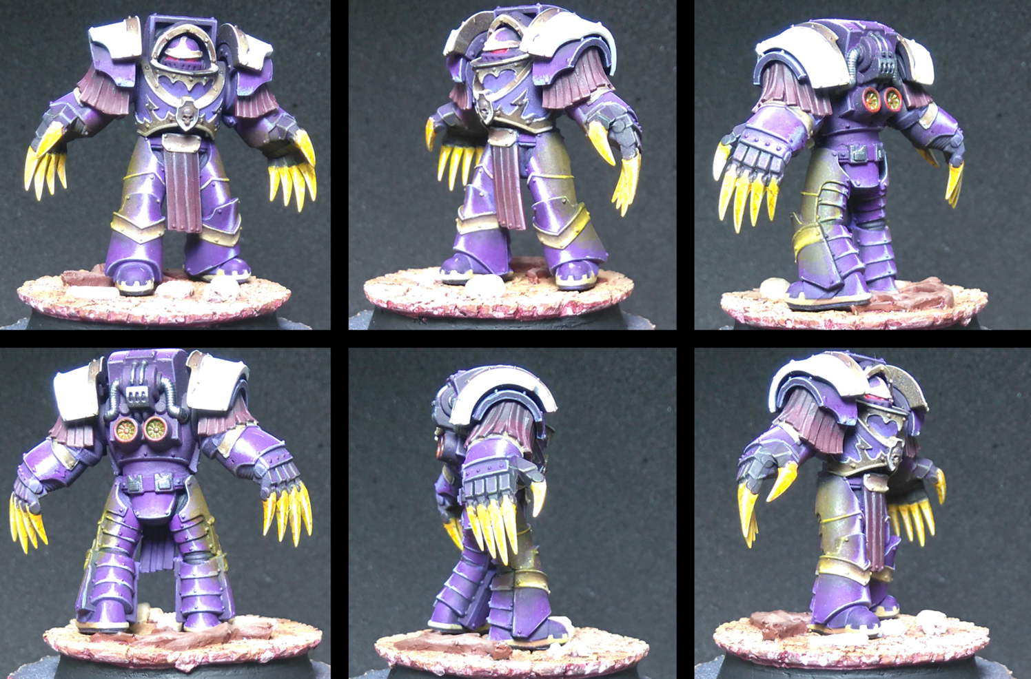 CoolMiniOrNot - Emperor's Children Terminator with Claws by zarius