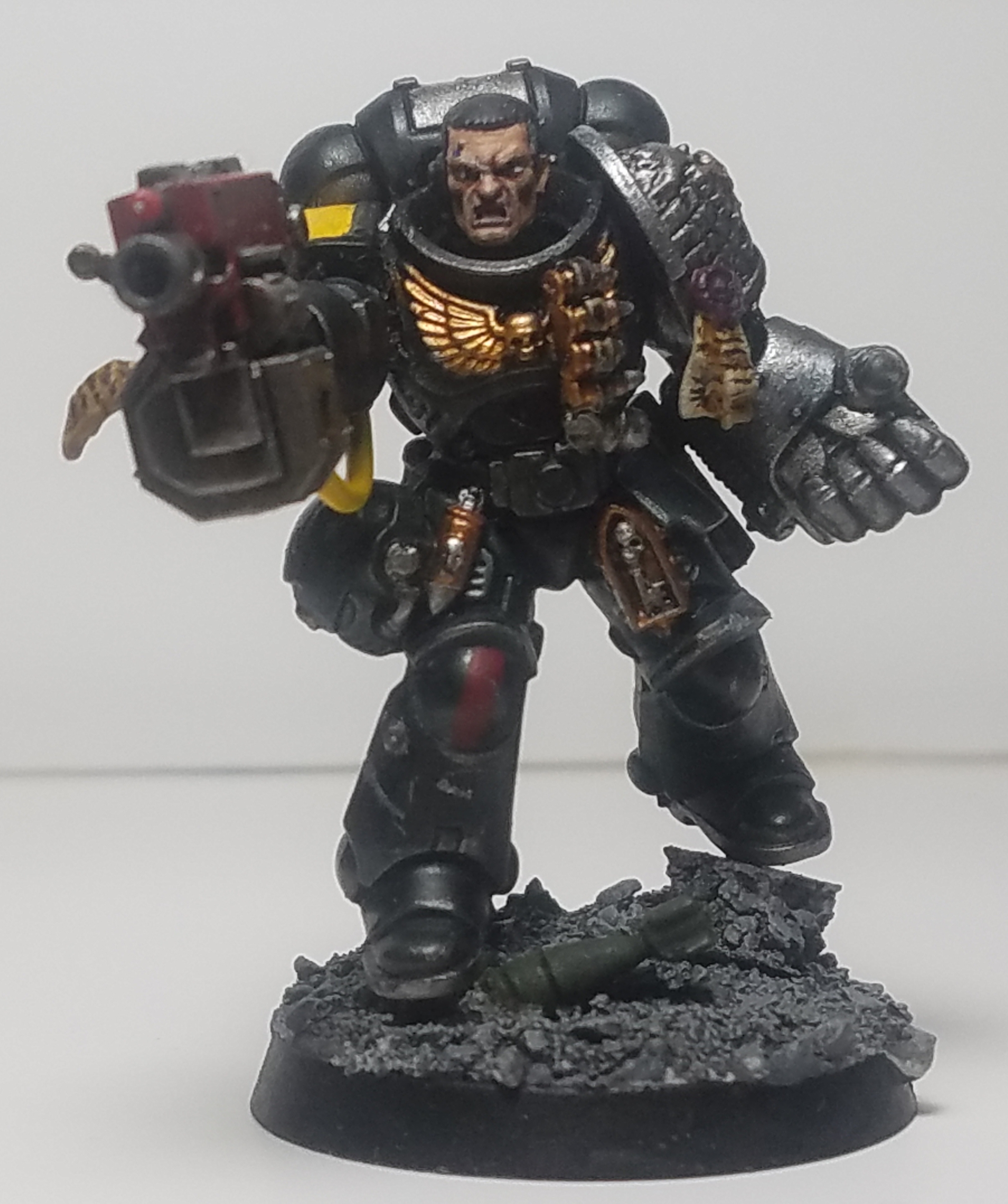 CoolMiniOrNot - Imperial Fist Deathwatch by Purity Painting