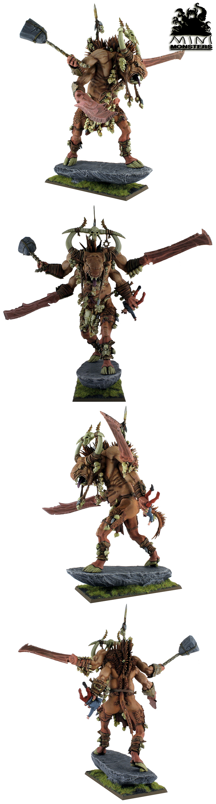 CoolMiniOrNot - Beastmen Ghorgon by dargo000