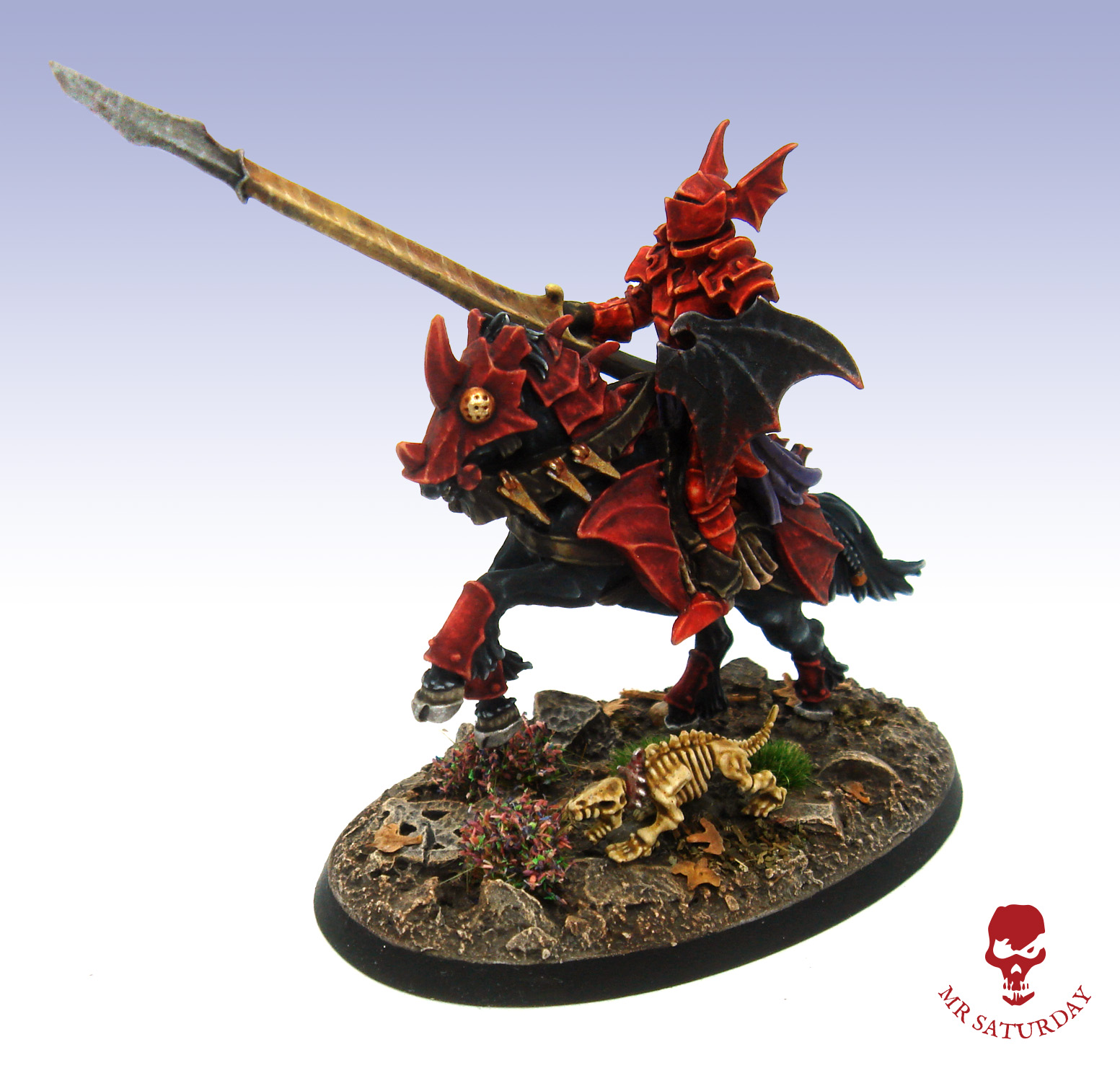 CoolMiniOrNot - Undead - Blood Knight by mrsaturday