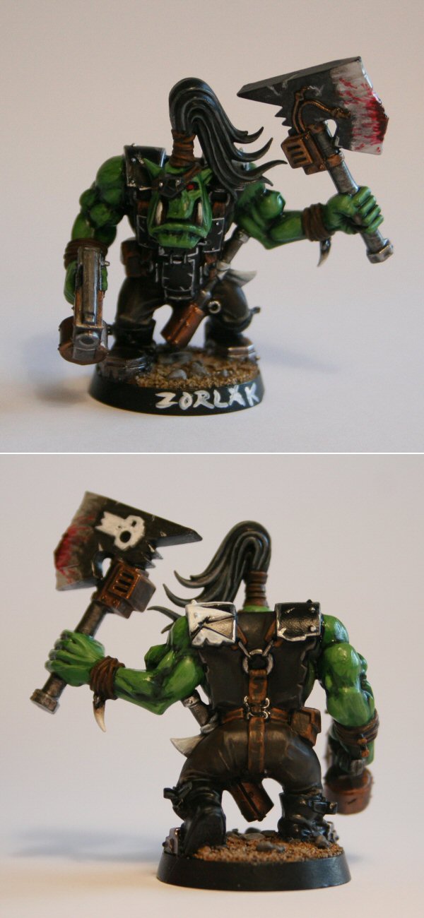 CoolMiniOrNot - White Dwarf Ork Boss - Zorlak by porkchopexpress