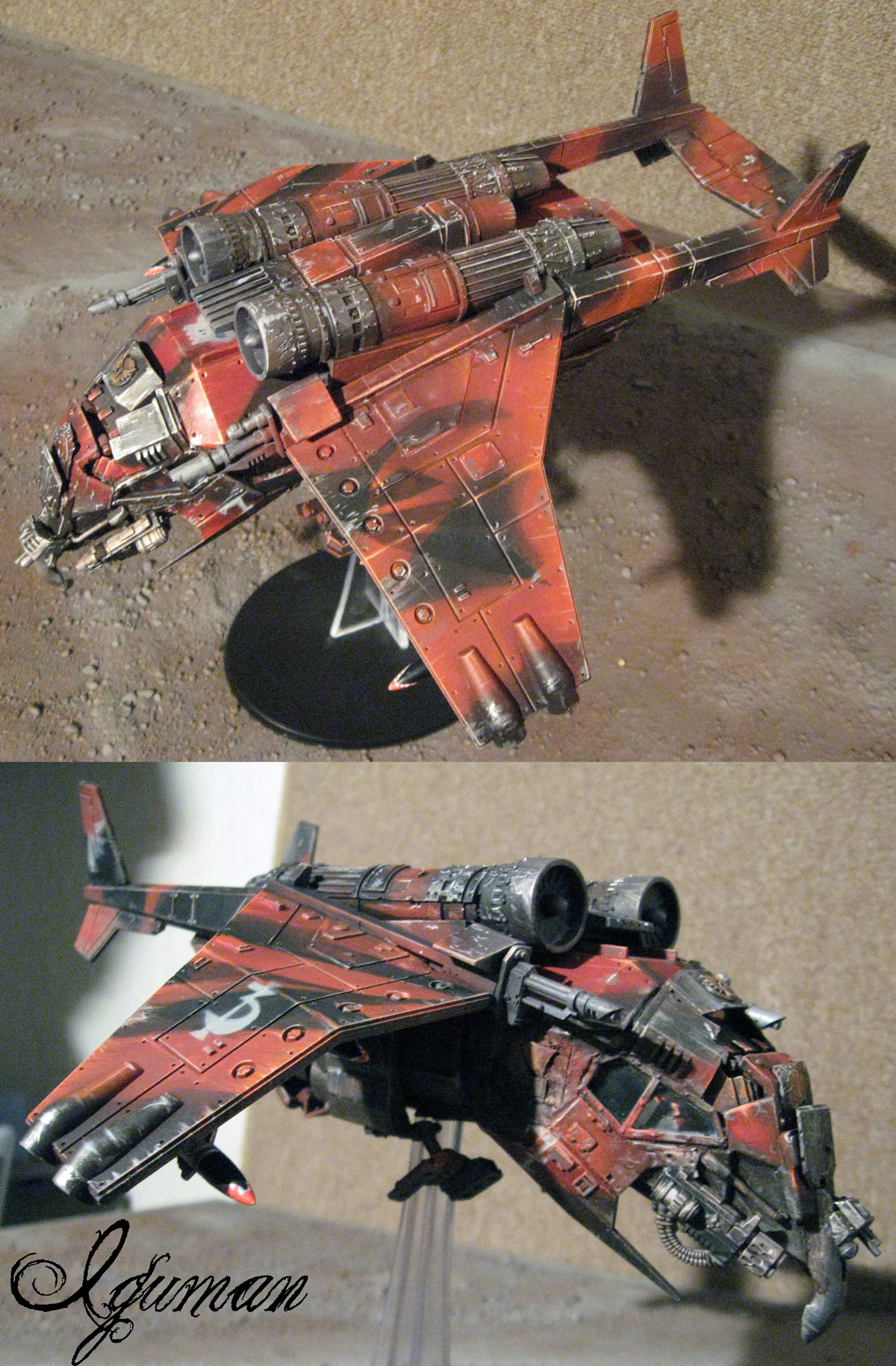 CoolMiniOrNot - Blood Angeks Storm Raven by Iguman
