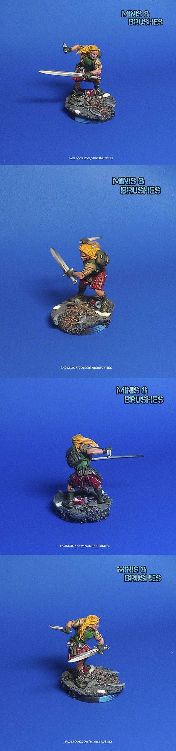 CoolMiniOrNot - Ariadna Highlander - Infinity by minis&brushes