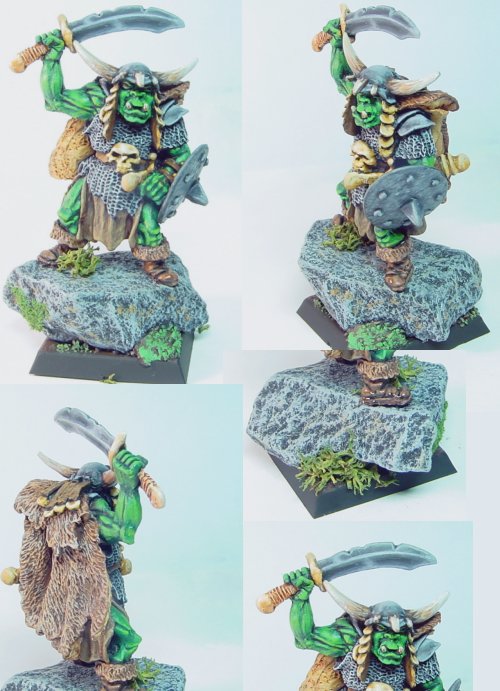 CoolMiniOrNot - Reaper Orc - First go at NMM by bigrin42