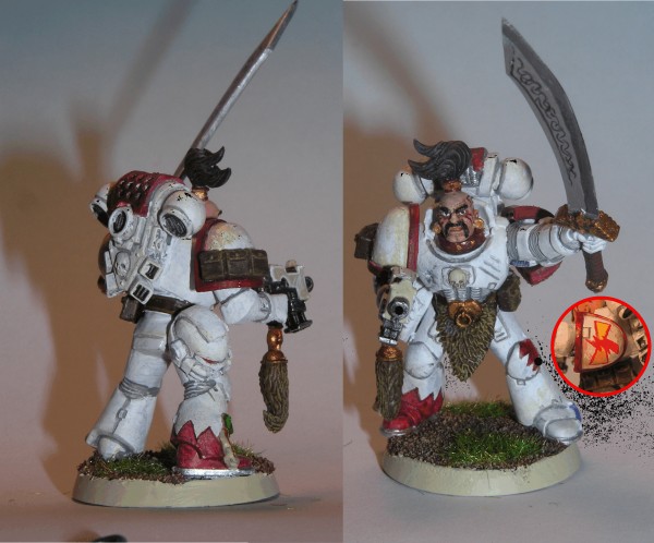 CoolMiniOrNot - White Scars Captain Bodontschar by Angelus65