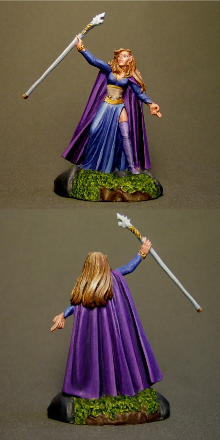 CoolMiniOrNot - Elmore Masterworks #8 Female Mage by Vhaidra