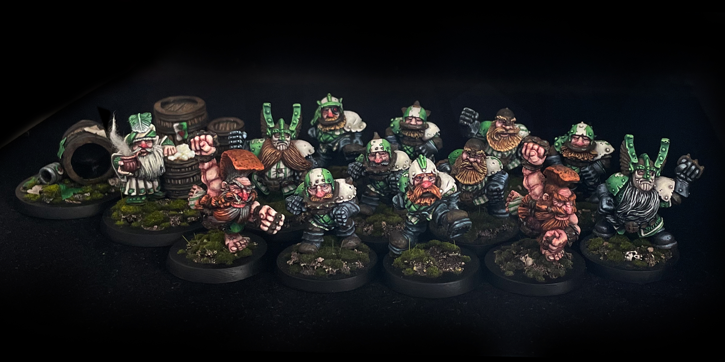 CoolMiniOrNot - Blood Bowl Dwarfs by Hans_Reiter