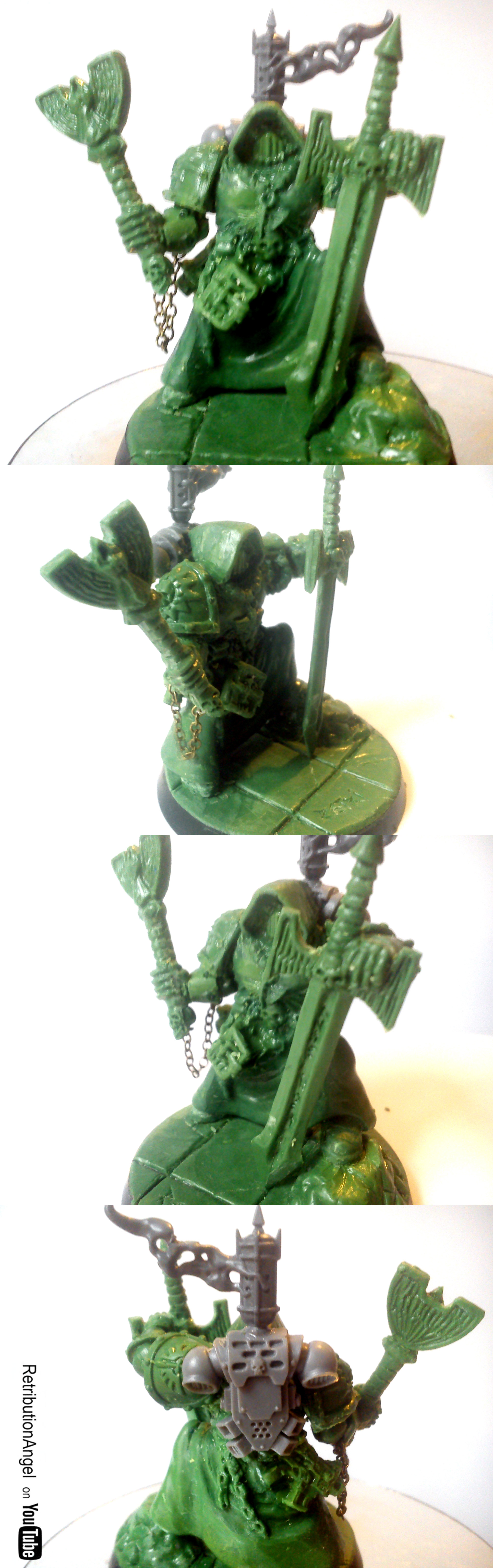 CoolMiniOrNot - ASMODAI Dark Angles Chaplain 40k by Retribution Angel