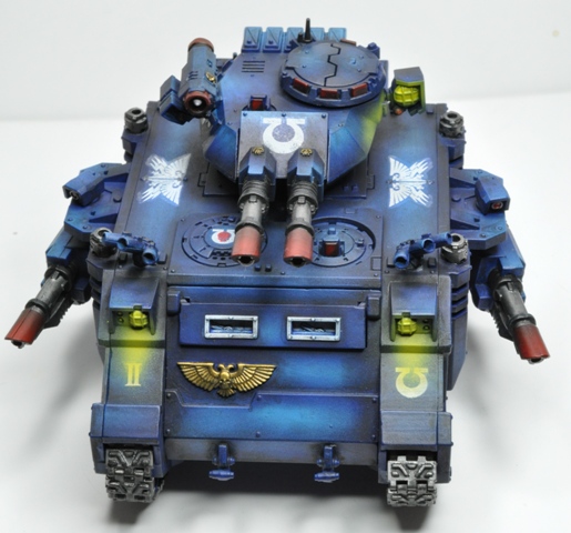 CoolMiniOrNot - Ultramarine Predator by RustyDice