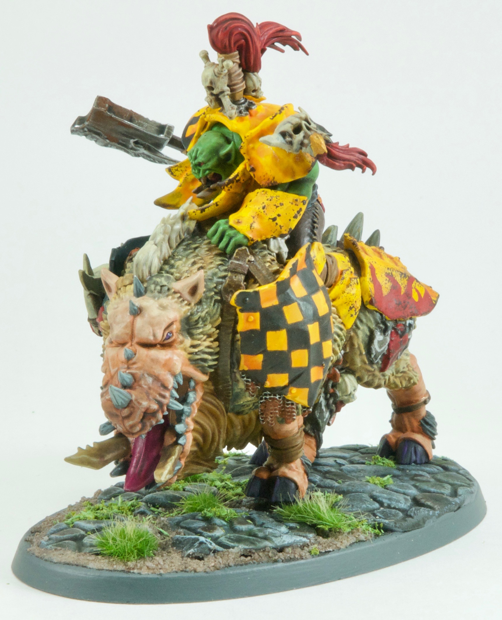 CoolMiniOrNot - Orruk Gore Grunta by brydeemer
