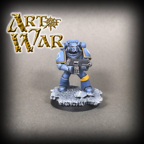 CoolMiniOrNot - Horus Heresy Legion XIII: Ultramarines by Art_of_War_MPT