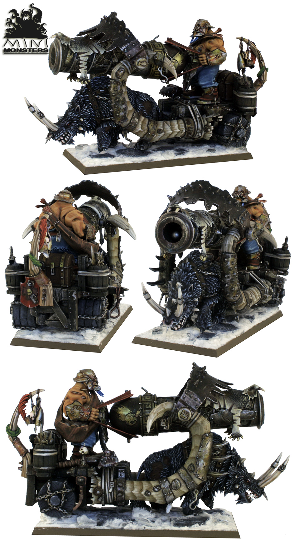 CoolMiniOrNot - Ogre Kingdoms Ironblaster by dargo000