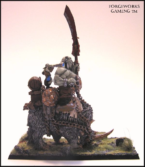 CoolMiniOrNot - Ogre on Rhynox by forgeworksgaming