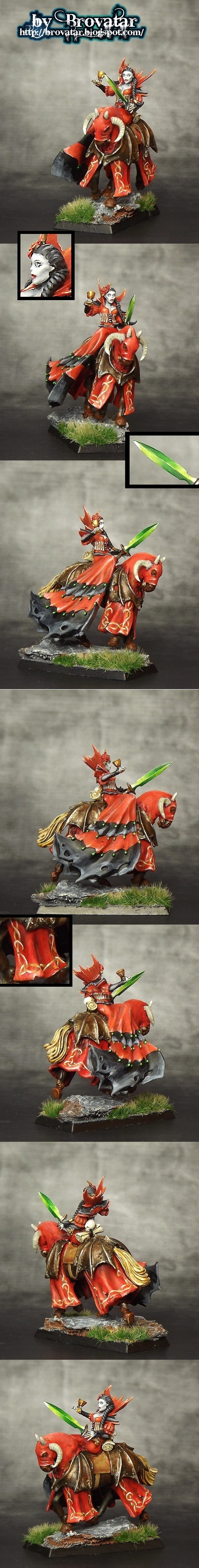 CoolMiniOrNot - Vampire Counts Vampire Lord on Nightmare by Brovatar
