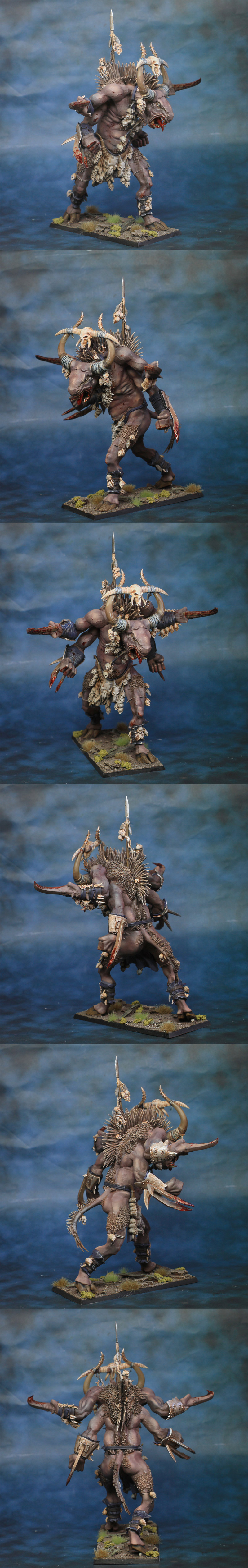 CoolMiniOrNot - Beastmen Ghorgon by lono