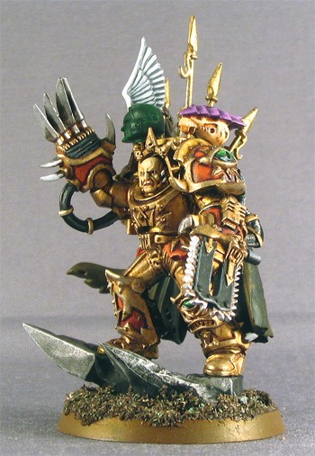 CoolMiniOrNot - Chaos Lord In Terminator Armour by Miniature Art Studio